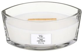 WoodWick Svíčka loď Linen, 453 g