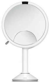 Simplehuman Kosmetická zrcadla - Kosmetické zrcátko s LED osvětlením, bílá ST3038
