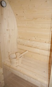 RAKOUSKÝ produkt - Venkovní sauna ISLAND - L pro 2 osoby 189x120x200 (F90120)