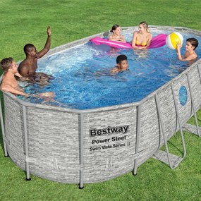 Bestway Bazénová sada Power Steel Swim Vista Series 549 x 274 x 122 cm