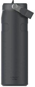 Černá termoska 700 ml The IceFlow™ Bottle Flip Straw 2.0 Black – Stanley