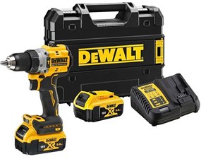 DeWALT - 18V AKU vrtačka s příklepem, 2x aku 5,0 Ah XR, nabíječka DCD805P2T