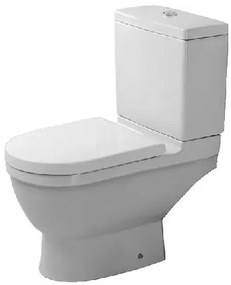Duravit Starck 3 - WC kombi mísa, zadní odpad, s HygieneGlaze, alpská bílá 0126092000
