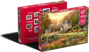 CHERRY PAZZI Puzzle Zlaté údolí / 1000 dílků / 70 × 50 cm