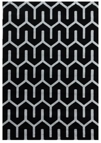 Vopi | Kusový koberec Costa 3524 black - 140 x 200 cm