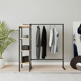 Kalune design Otevřená šatní skříň ISTINYE 170x160 cm