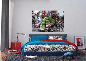 Dětská vliesová fototapeta na zed' Marvel Avengers Záchranná Mise, Disney | 155 x 110 cm | DFTDNM 5278