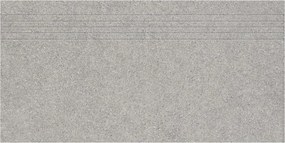 RAKO Block - Schodovka 80x40 cm, šedá DCP84781