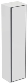 Ideal Standard Connect Air- Vysoká skříňka 160cm, levé / pravé, Lesklý bílý + matný světle šedý lak E0832KN