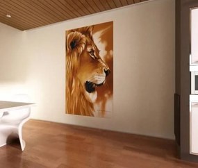 Plakát XXL Papermoon - Lion , 175x115 cm, skladem poslední 1 ks!!!