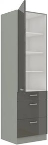 Kuchyňská skříň Grey 60 DKS-210 3S 1F