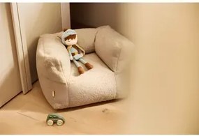 Jollein Křeslo dětské Beanbag Teddy Warm Sand / od 12 měsíců / 40×46×3
