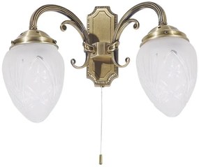 Nástěnná lampa rabalux - nástěnné svítidlo 2xe14/40w/230v