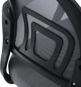 Dětská otočná židle šedá KA-L103 GREY