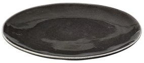 Talíř 26 cm Broste NORDIC COAL - hnědý