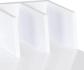 Psací stůl bílý 80 x 50 x 84 cm 20275
