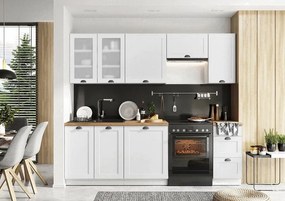 Casarredo - Komfort nábytek Kuchyně AGATA 180/240 bílá/bílý mat
