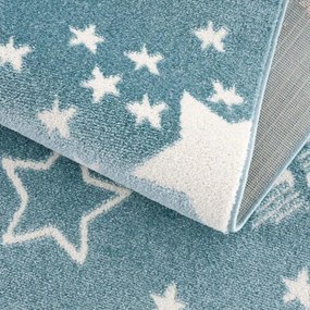 Dětský koberec Hvězdy Anime 9387 modrý