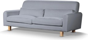 Potah na pohovku IKEA Nikkala krátký barva modrá látka pletený vzor