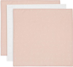 Jollein Pleny 3 ks 70x70 cm Twinkling Wild Rose