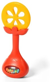 Edukační kousátko s chrastítkem - pomeranč, BabyOno
