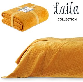 Přehoz na postel Laila žlutý