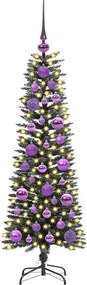 Umělý vánoční stromeček Zelená 120 cm PVC, plast a ocel 3395922