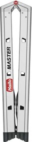 Hliníkové štafle Hailo Master D100 2x4 stupně, 10000-108