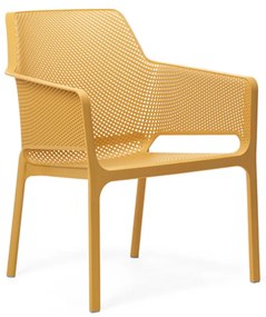 Nardi Plastové zahradní křesílko NET RELAX senape