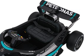 Ramiz Formule AMG Petronas F1 elektrické autíčko pro děti černé na dálkové ovládání + ovladač R/C