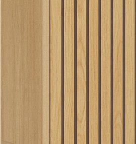 ACTONA Botník ALBANY hnědý 71.6x25 cm