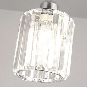 Toolight - Stropní křišťálové svítidlo 1xE27 60W APP508-1CP, chromová, OSW-08549