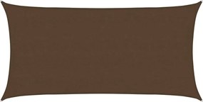 Plachta proti slunci 160 g/m² hnědá 4 x 7 m HDPE 311795