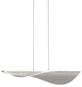 Mantra 7766 Bianca, moderní bílé závěsné svítidlo LED 40W 3000K, délka 73cm