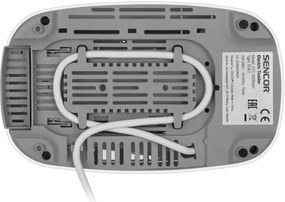 Sencor - Topinkovač s dvěma otvory 750W/230V bílá