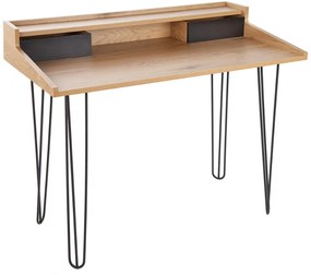 OnaDnes -20% Moebel Living Dubový pracovní stůl Presa 110 x 60 cm