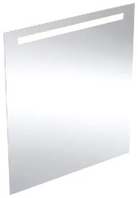 Geberit Option - Zrcadlo s LED osvětlením, 80x90 cm, hliník 502.813.00.1