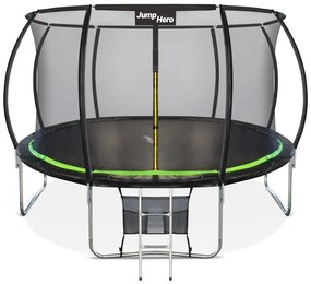 Zahradní trampolína Premium s skákací sítí 427cm Jump Hero 14FT