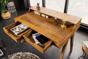 Designový psací stůl Freddo 120 cm mango