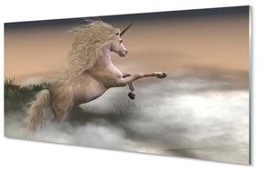 akrylový obraz Unicorn mraky 125x50 cm