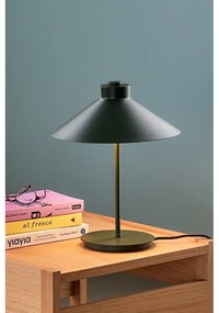 Tmavě zelená stolní lampa (výška 38 cm) Shape – Hübsch