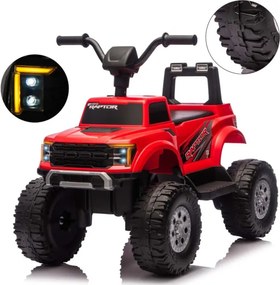 Elektrické autíčko Ford F-150 Raptor červené