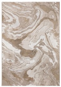Béžový koberec Flair Rugs Marbled, 80 x 150 cm