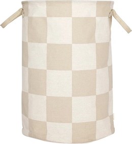 Béžový/krémový látkový koš na prádlo Chess – OYOY Living Design