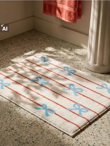 Sinsay - Koupelnový kobereček s vánočním motivem - pastelová růžová