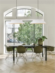 Industriální lustr Glim 60 bílé
