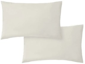 Povlaky na polštáře v sadě 2 ks z bavlněného perkálu 50x75 cm Cotton Percale – Bianca