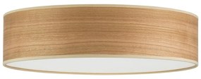 Stropní svítidlo z přírodní dýhy v barvě třešňového dřeva Sotto Luce TSURI L, ⌀ 40 cm