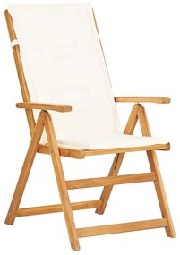 Zahradní polohovací židle 2 ks hnědé masivní akáciové dřevo - Default Title
