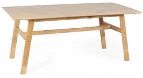 Hector Jídelní kaučukový stůl Lingo obdélníkový hnědý